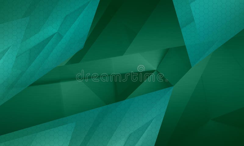 Abstract Futuristic Green Color Digital Technology Background Il Stock ...