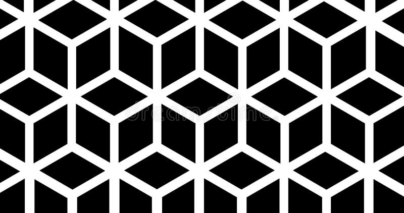 Abstract Futuristic Hexagons Surface Pattern, Honeycomb with Offset ...