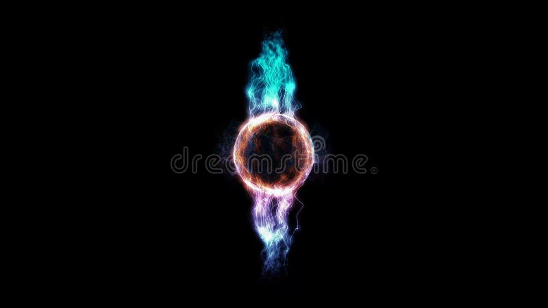 Abstract Futuristic Hi-tech Motion Background Seamless Loop. Circle ...