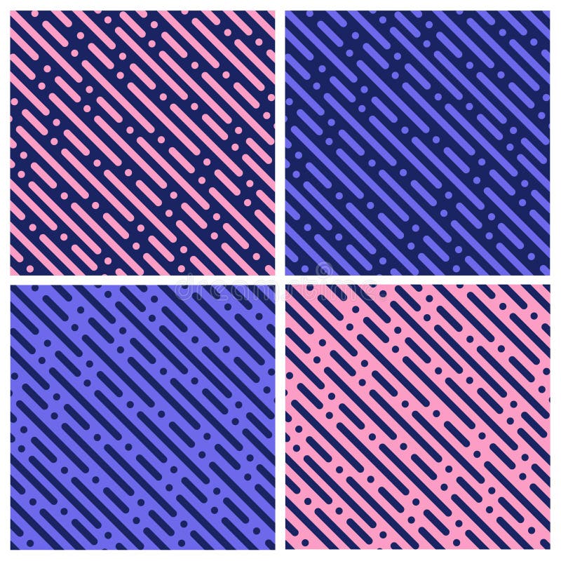 Abstract Futuristic Round Line Pattern of Background. Stock ...