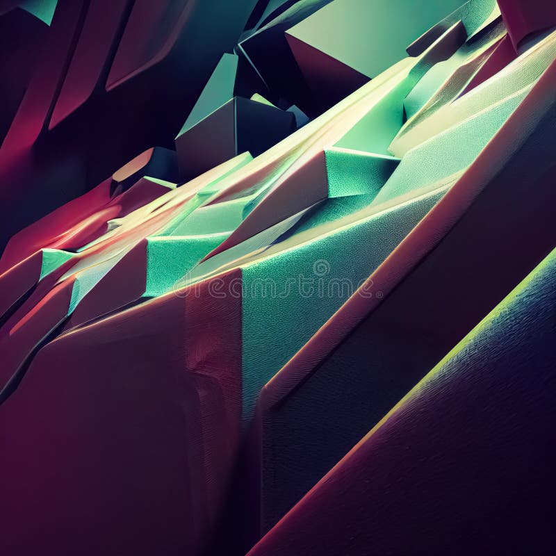 Abstract Futuristic Sci-fi Fantasy Science Background. Cyberspace ...