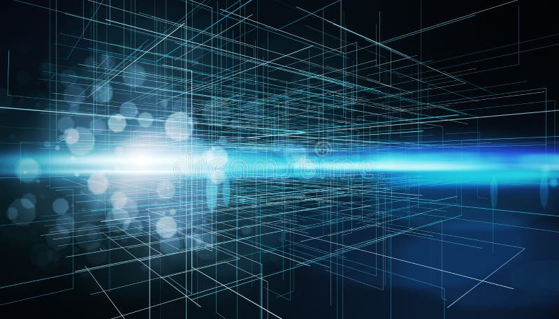 Abstract Futuristic Technological Background Stock Illustration ... Abstract Futuristic Technological Background Stock Illustration ...