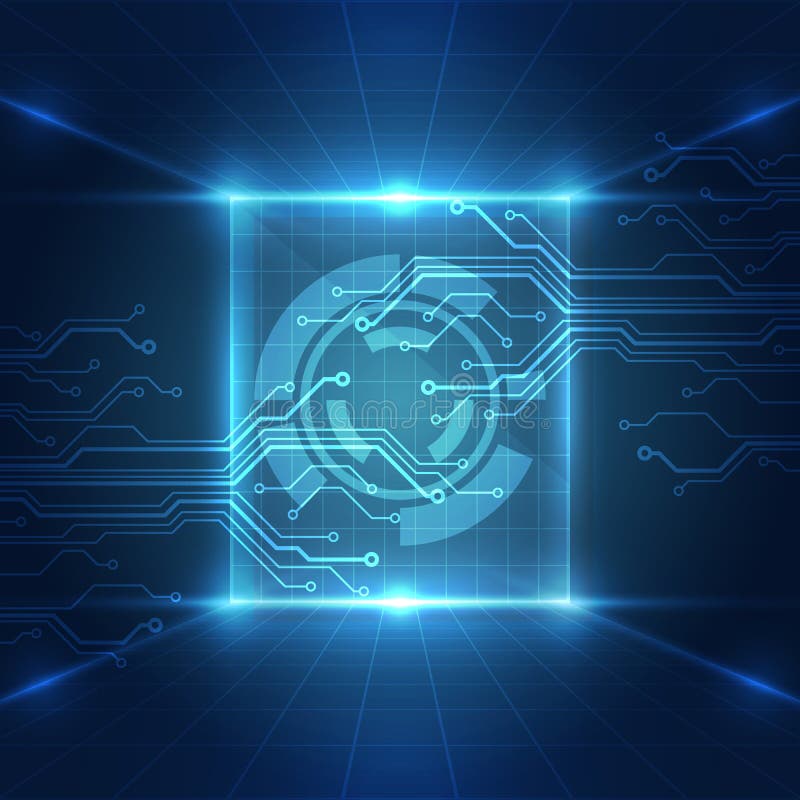 Abstract Futuristic Technological Background with Various Technological ... Abstract Futuristic Technological Background with Various Technological ...