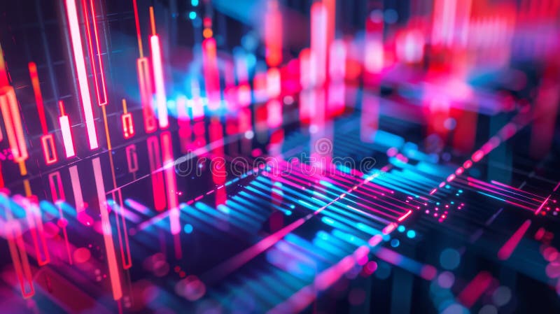 Abstract Futuristic Technology Background - Digital Networks and Data ...