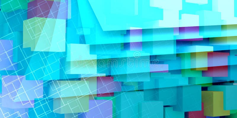 Abstract Futuristic Technology Stock Illustration - Illustration of ...