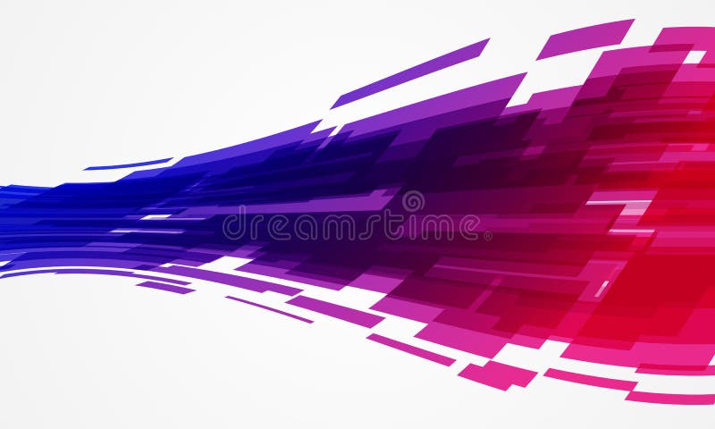 Abstract Futuristic Touch Background Stock Vector - Illustration of ...