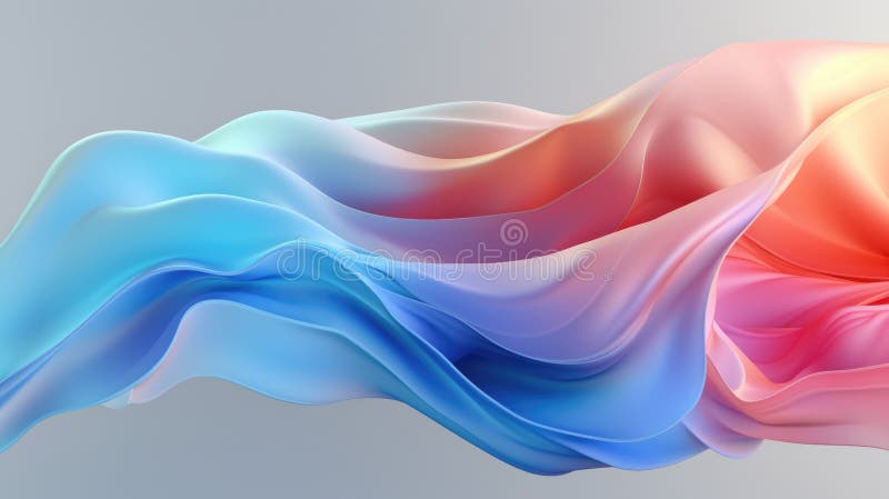 Abstract Futuristic Wave Design Wallpaper Background, Ai Stock ...