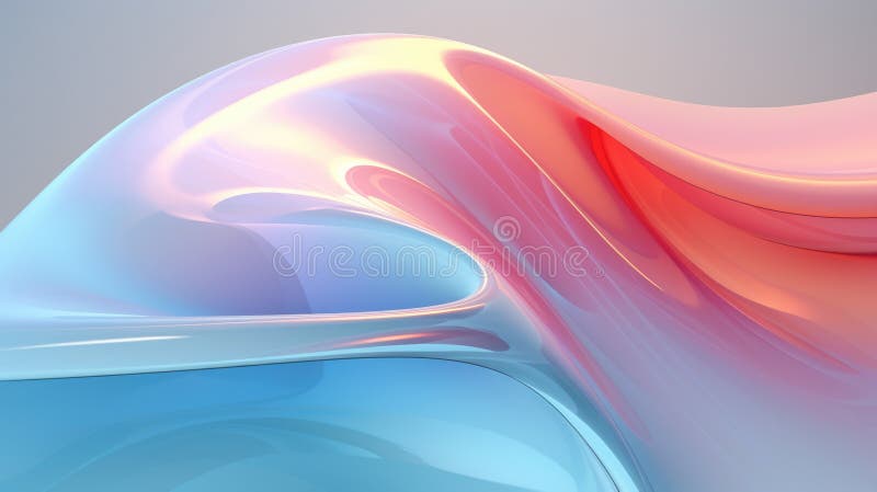 Abstract Futuristic Wave Design Wallpaper Background, Ai Stock ...
