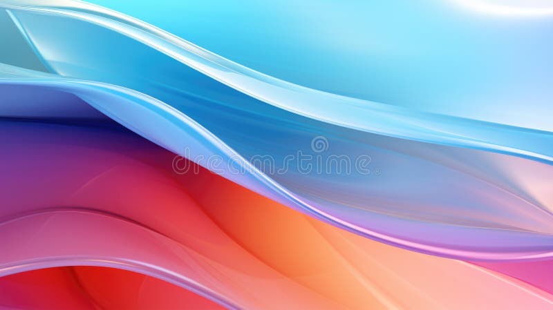 Abstract Futuristic Wave Design Wallpaper Background, Ai Stock ...