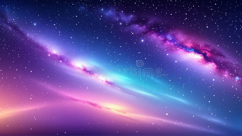 Abstract Galaxy Background Pattern with Glowing Light and Soft ...