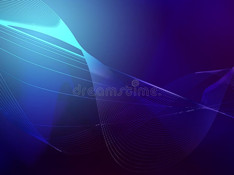 Abstract Galaxy Waves Background Stock Illustration - Illustration of ...