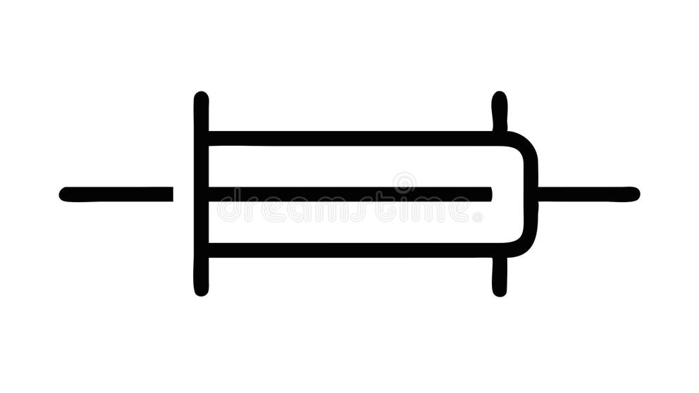 Abstract Gate Barrier Connection Flow Control Icon, Vector Design ...