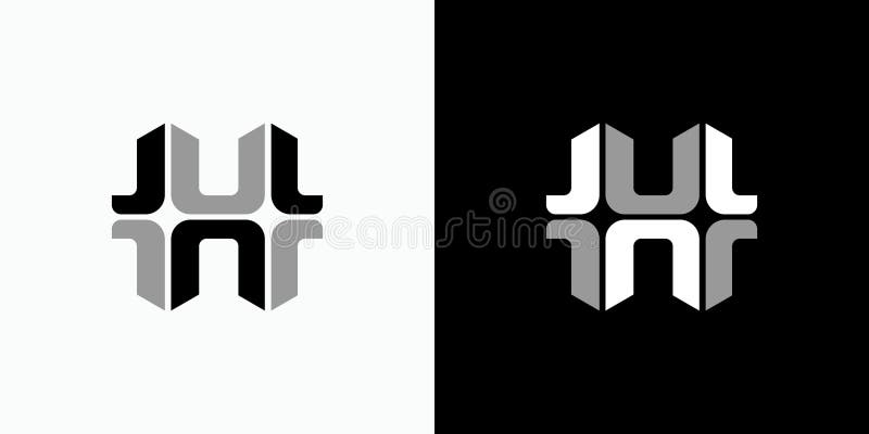 Abstract Gate Letter H Initial Vector Logo Design Stock Vector ...