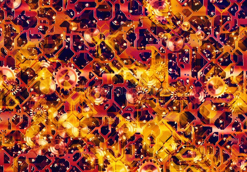 Abstract gear backgrounds stock illustration. Illustration of abstract ...