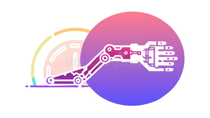 Abstract Gear Eye, AI Vision Mechanical Intelligence Vector, Vector ...