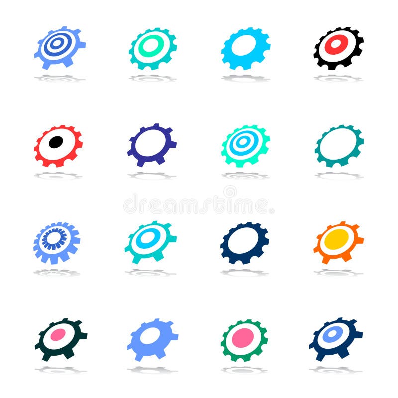 Gear Cog Colour Stock Illustrations – 618 Gear Cog Colour Stock ...