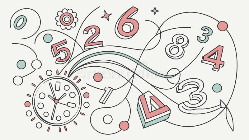Abstract Gears, Clock, Numbers, Process Concept, Vector Design ...