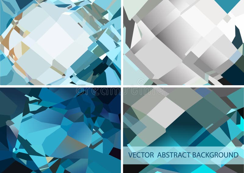 Abstract Gemstone Background Stock Vector - Illustration of glass ...