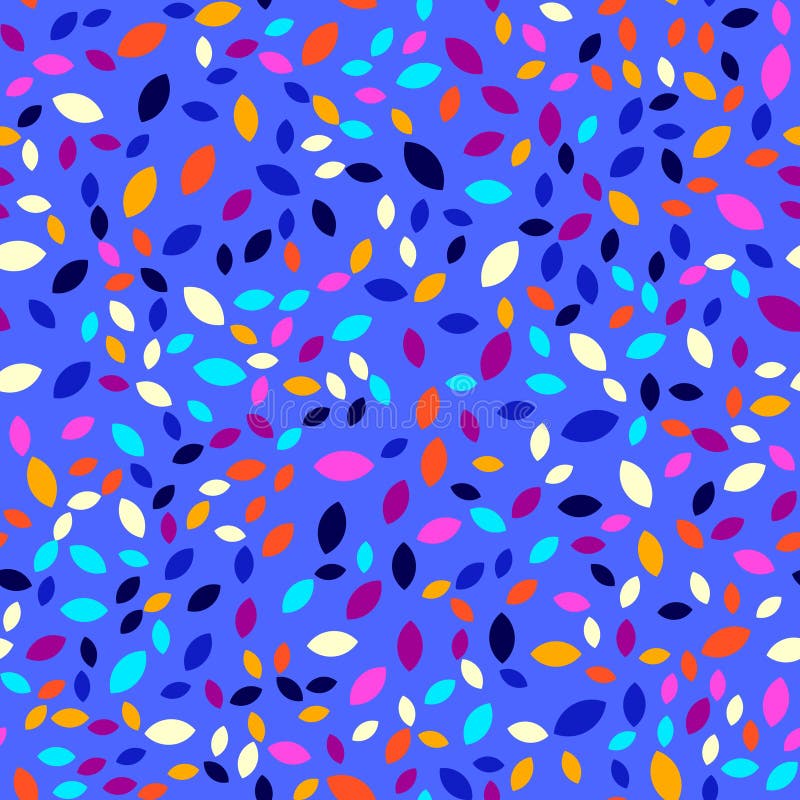 Abstract Geo Background with Colorful Leaves, Random Colored Stock ...