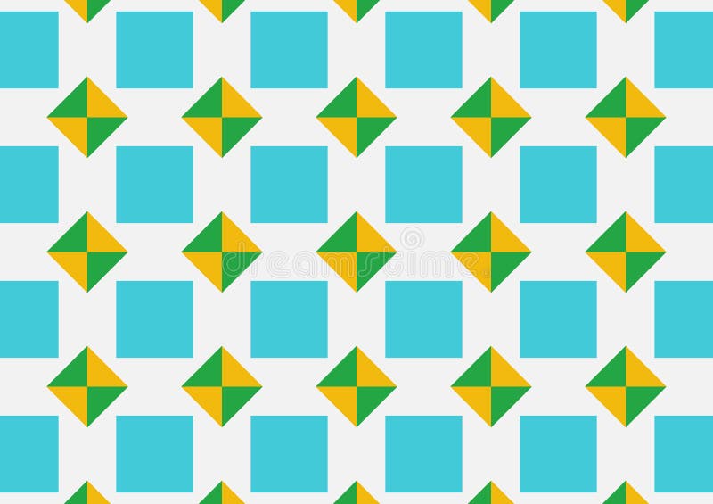 Abstract Geo Square Pattern Colorful Background Stock Vector ...
