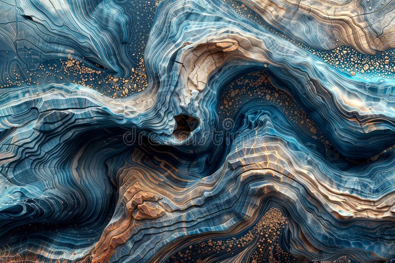 Blue Geode Gold Stock Illustrations – 2,129 Blue Geode Gold Stock ...