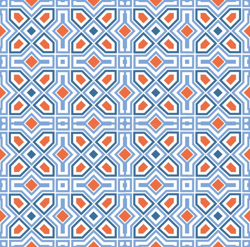 Abstract Geoetric Line Seamless White Pattern. Arabesque Tile Texture ...