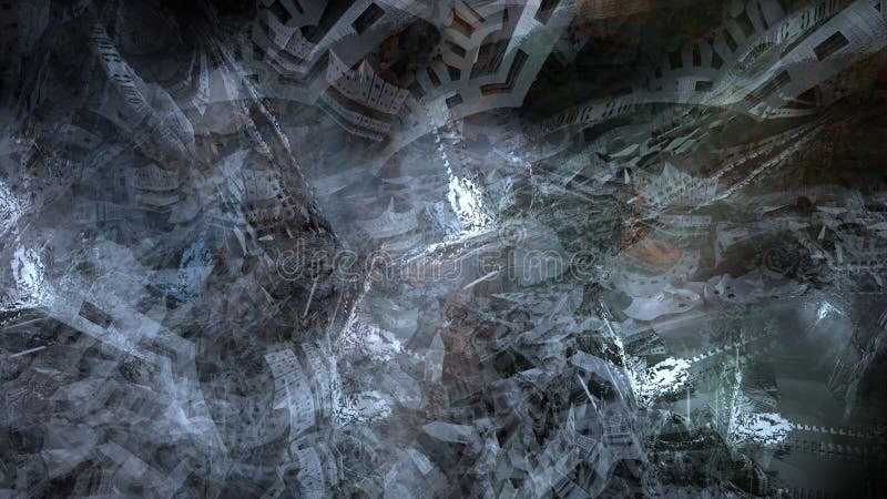 Abstract Geologic Stone Cave Architecture Painting Texture Material ...