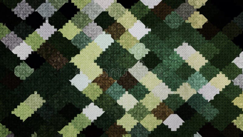 Abstract Geomatics Triangle Block Pattern Wallpaper Stock Photo - Image ...