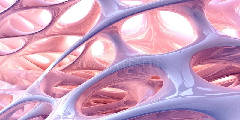 Abstract Geometic 3d Background, Sponge Structure Holes Texture ...