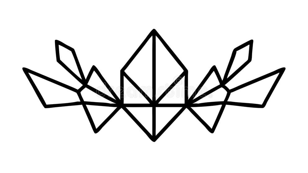 Abstract Geometric Angular Border Vector Stock Illustrations – 5,558 ...