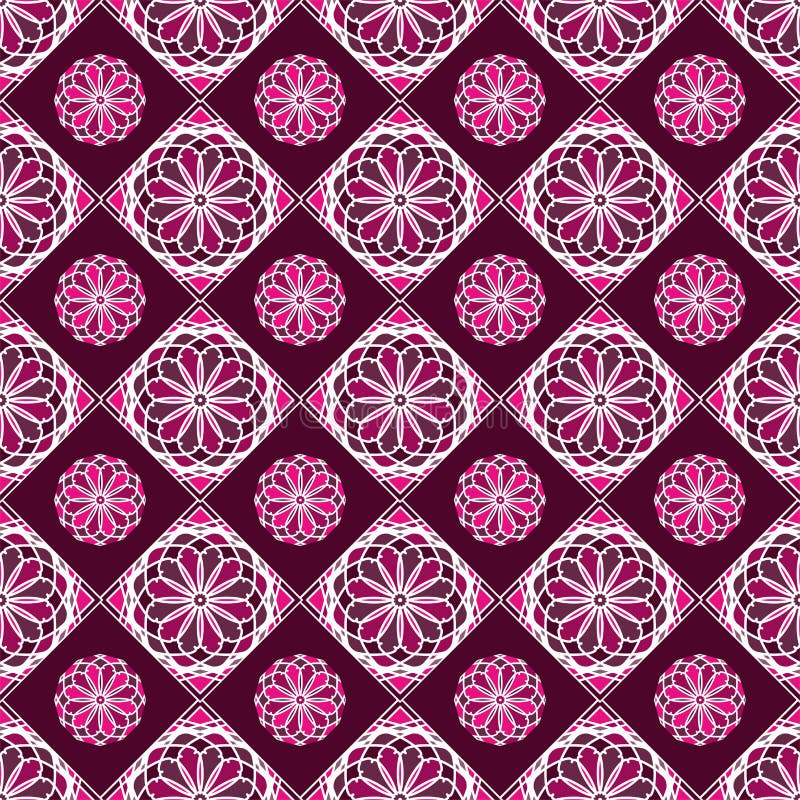 Abstract Geometric Arabic Etnic Seamless Pattern Background. Stock ...