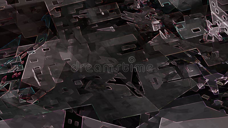 Abstract Geometric Architecture Structure Construction Planning Map ...