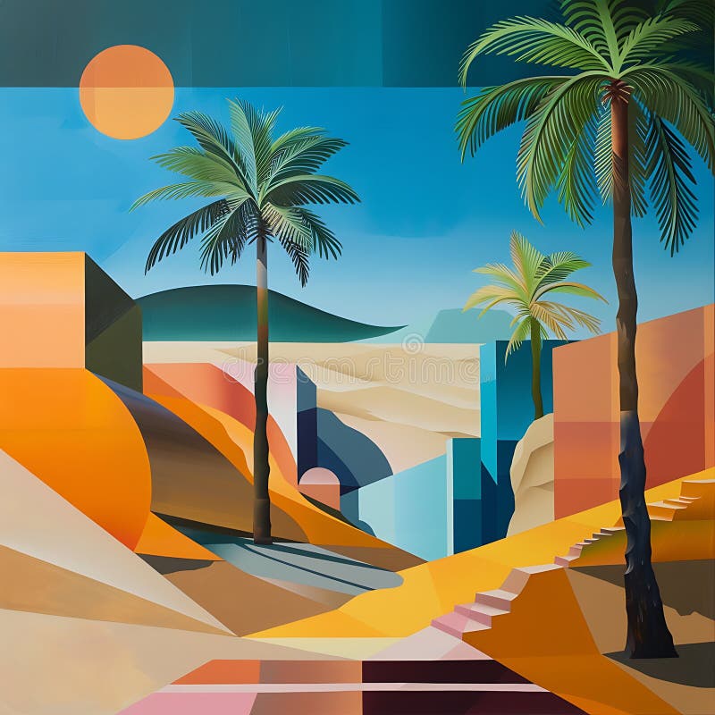 Abstract Geometric Art Created by AI with Unique Patterns Dates Homes ...