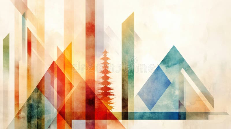 Sharp Triangles on the Abstract Background. Vector Busines Temp Stock ...