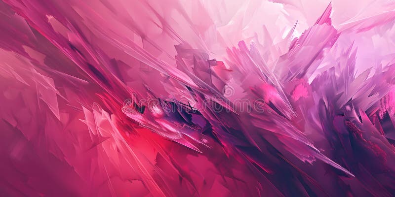 Abstract Geometric Art with Jagged Edges - Dynamic Shapes and Textures ...