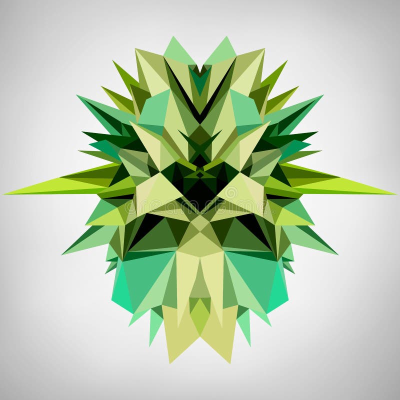 Abstract Geometric Asymmetric Form Design Stock Vector - Illustration ...