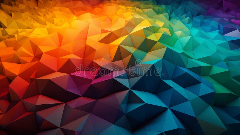 Abstract Geometric Background Ai Generative Generative Ai Stock Illustration Illustration Of