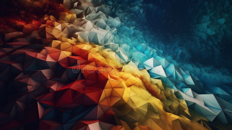 Abstract Geometric Background. AI Generative. Generative Ai Stock ...