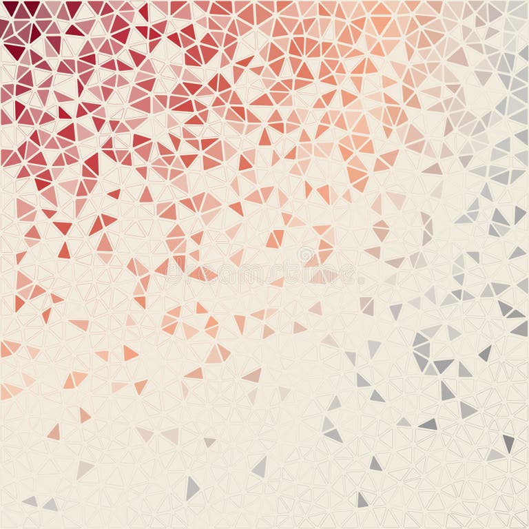 Abstract Geometric Background. Astonishing Scattered Low Poly Triangles ...