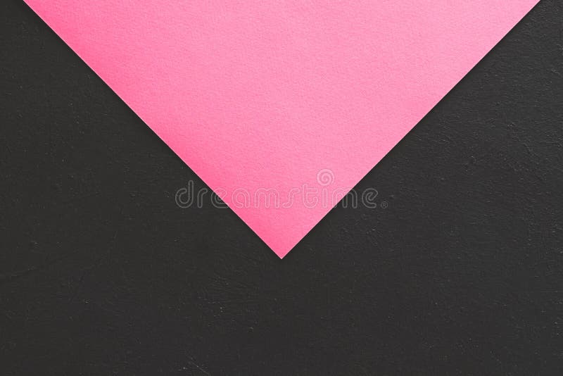 Abstract Geometric Background Black Pink Contrast Stock Photo - Image ...