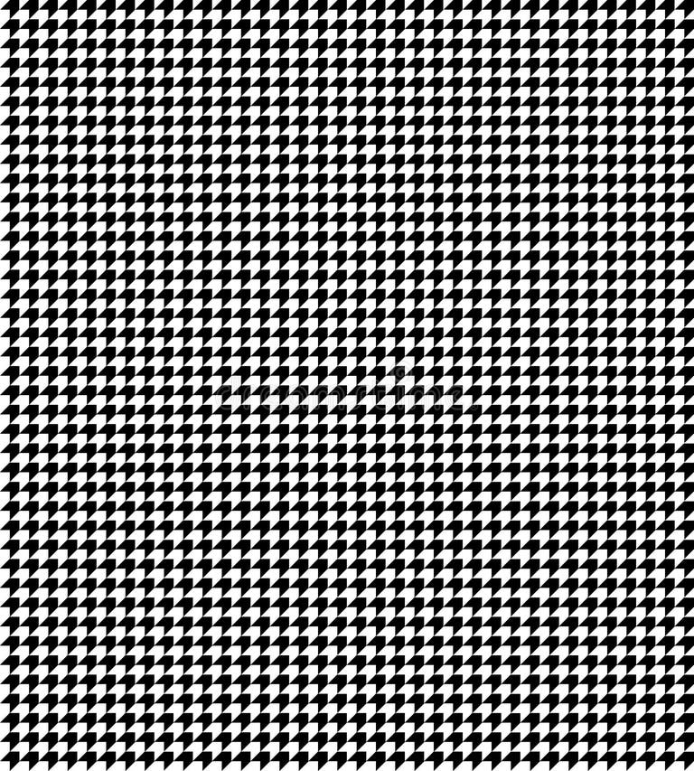 Black White Houndstooth Stock Illustrations – 3,000 Black White ...