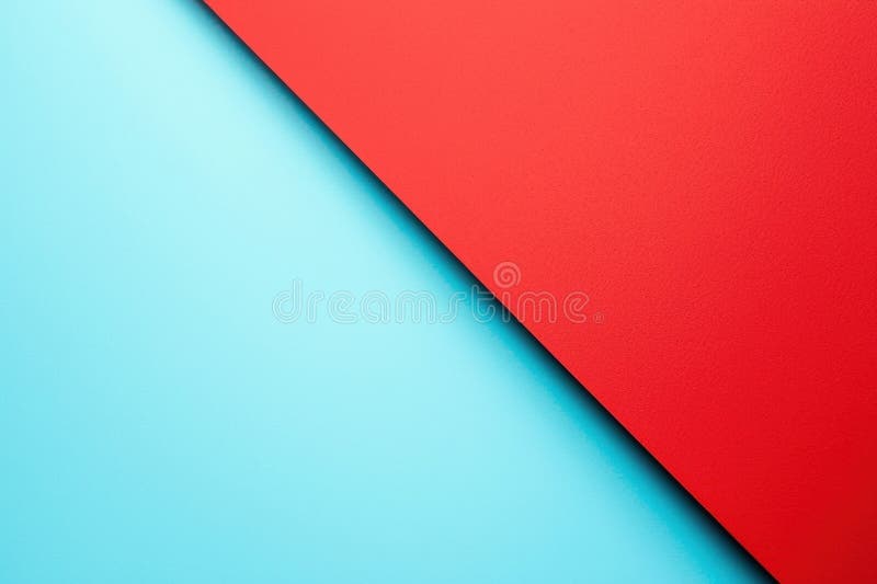 Abstract Geometric Background. Blue and Red Color Background Stock ...