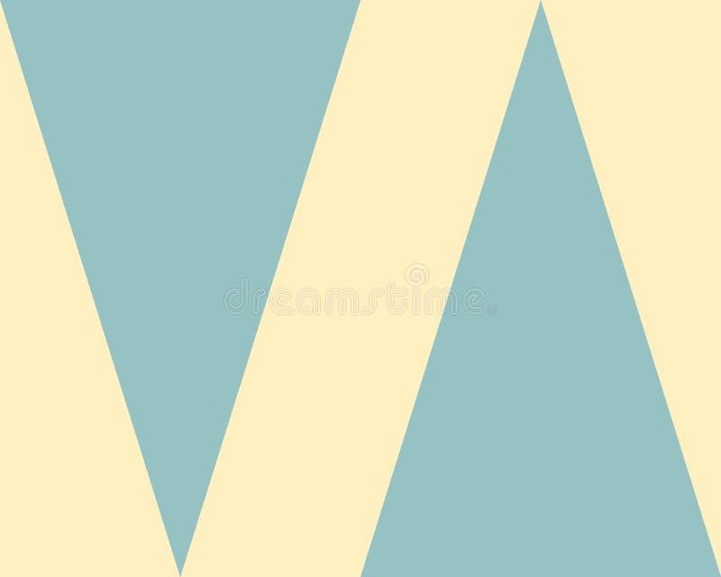 Abstract Geometric Background, Blue Yellow Triangles Pattern. Stock ...