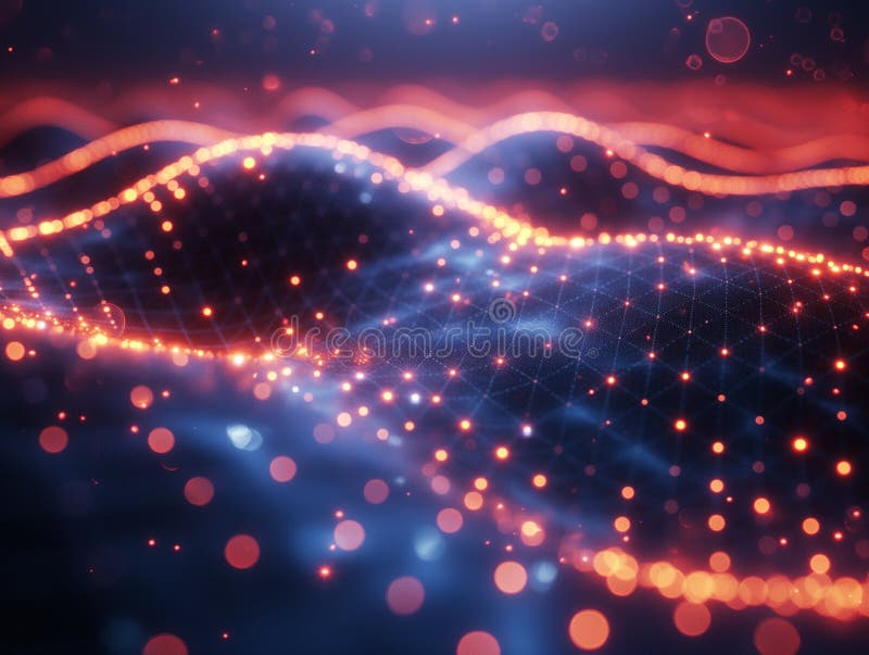 Abstract Geometric Background, Capable of Serving As Dynamic, Integral ...