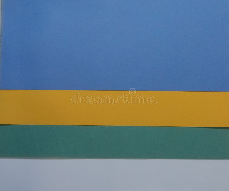 Abstract Geometric Background with Colored Paper. Close-up Stock ...