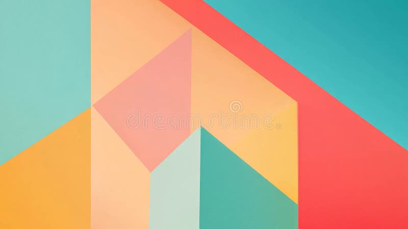 Abstract Geometric Background with Colorful Lines and Shapes for Modern ...