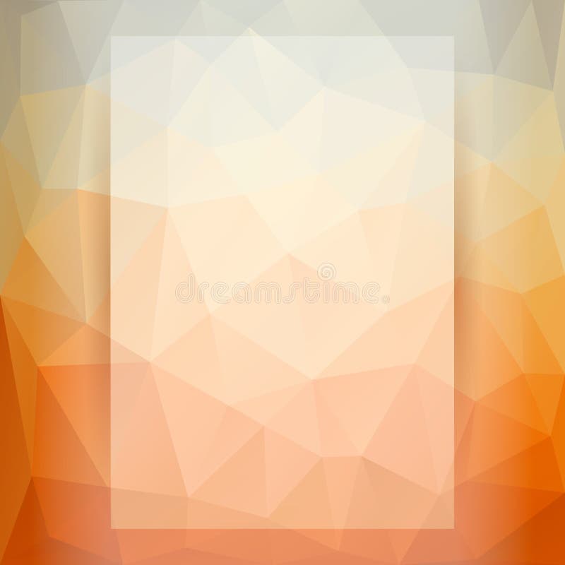 Abstract Orange Geometric Technology Background Stock Vector ... Abstract Orange Geometric Technology Background Stock Vector ...