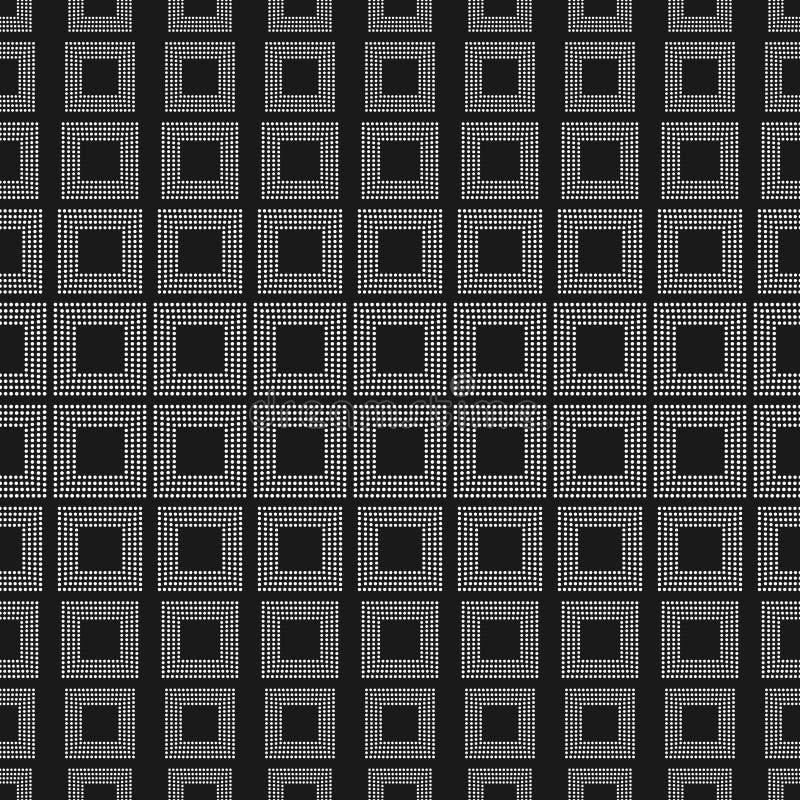 Abstract Geometric Background Design. Seamless Black and White Pattern ...