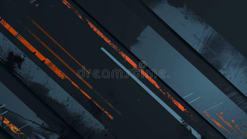 Abstract Geometric Background with Diagonal Lines and a Dark Blue and ...