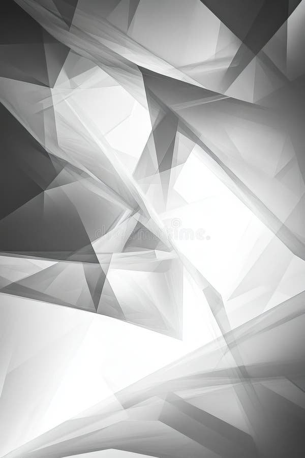 Abstract Geometric Background with Dynamic Overlapping Triangles in ...